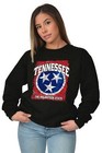 Tennessee Volunteer State Flag Vintage Gift Womens or Mens Crewneck ...