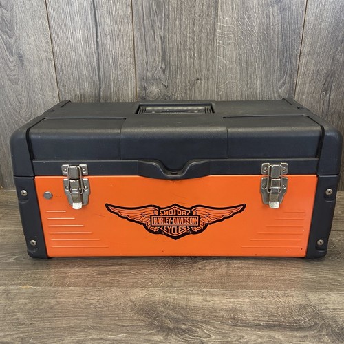 Harley Davidson Hand Painted Pin Strip Old School Style Hand Tool Box ...