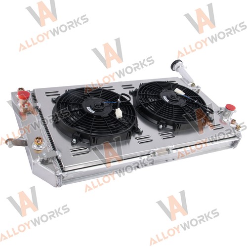 4 Row Aluminum Radiator+Shroud Fan For 1996-2005 01 Chevy Astro/GMC ...