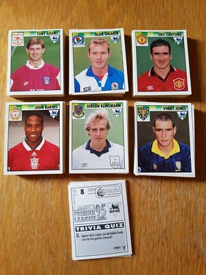 Merlin Premier League 95 Sticker Collection 1995 - Pick From List - Nos ...
