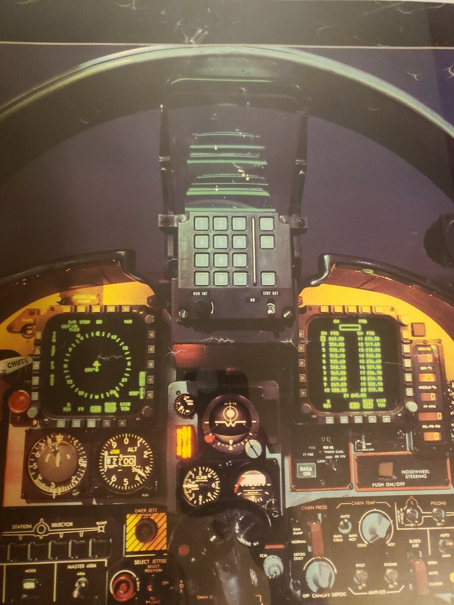 F 18 Cockpit Layout