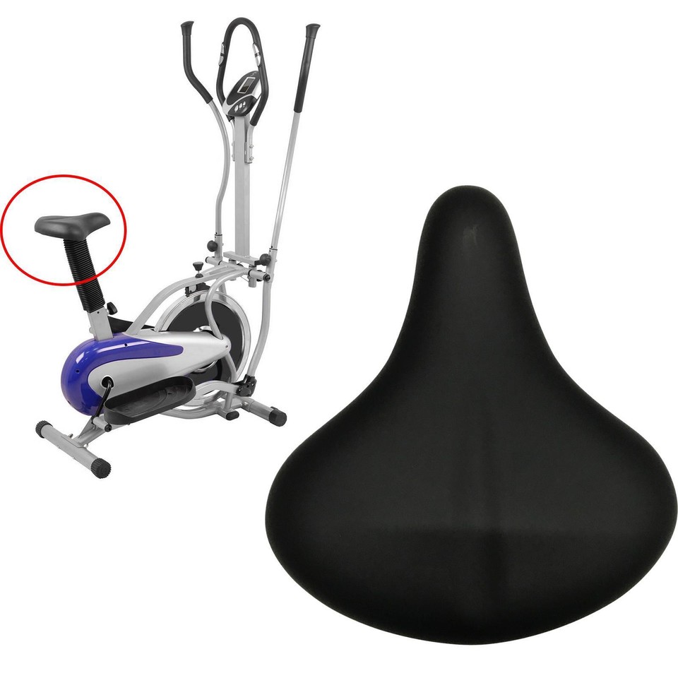 Comfort Bike Seat Replacement Soft Wide for Stationary Bike Exercise ...