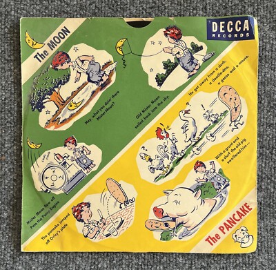Little Orley And The Moon Decca 78 RPM Uncle Lumpy VTG Childrens | eBay