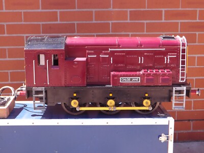 5 inch gauge battery locomotive 08 shunter | eBay UK
