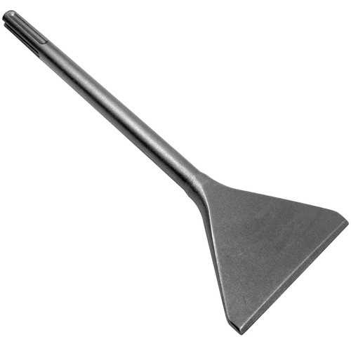 6 Inch Wide Tile & Thinset Scaling Chisel SDS-Max Shank, 6" x 15 ...