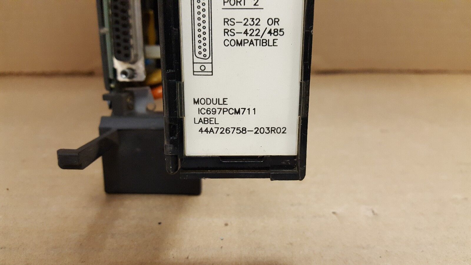 GE Fanuc Programmable Co-Processor IC697PCM711 w. 128KB CMOS Memory ...