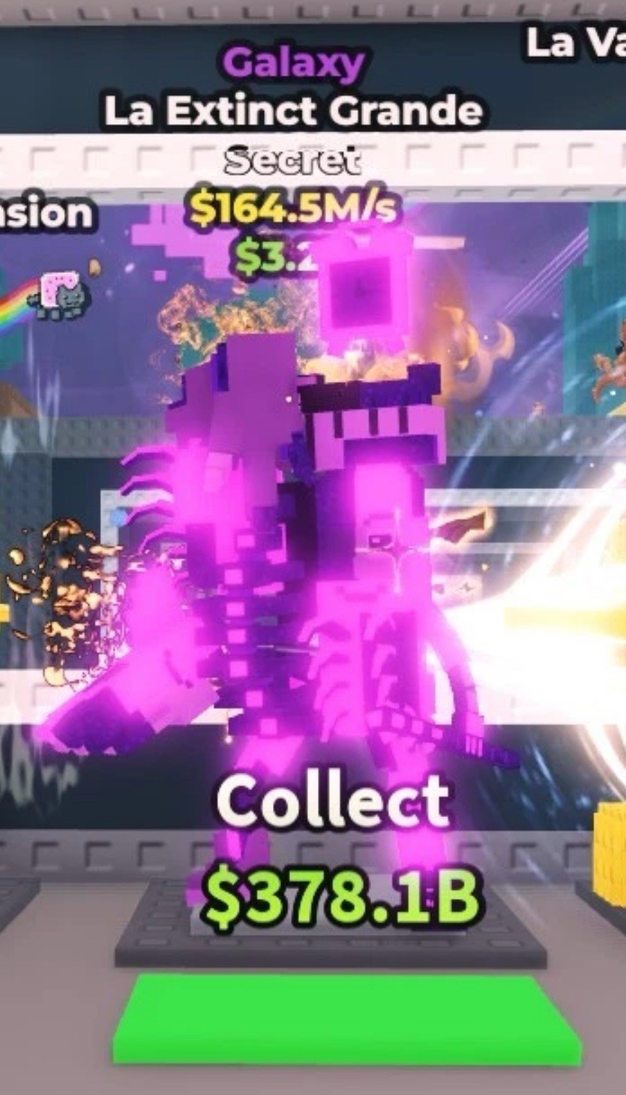 Galaxy La Extinct Grande (164.5m/s) - Steal A Brainrot | eBay