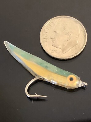 SMALL GOLDEN SHINER GUMMY MINNOW. FLY FISHING. BASS, TROUT, CRAPPIE ...