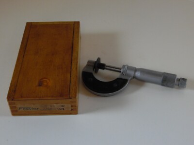 Fowler Disc Micrometer 0-1" Measuring Range 0.001" | eBay