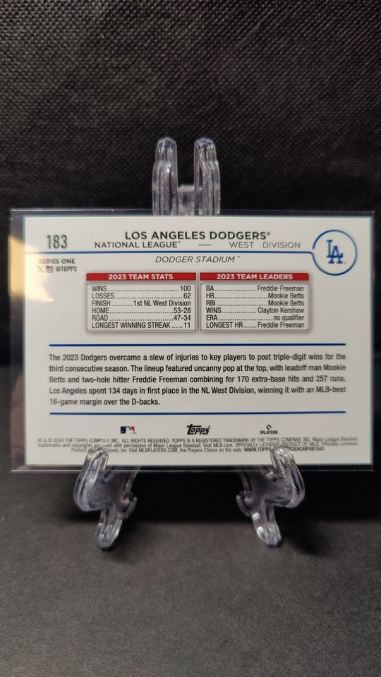 2024 Topps Series 1 Los Angeles Dodgers Holiday Easter Egg Foil SP | eBay