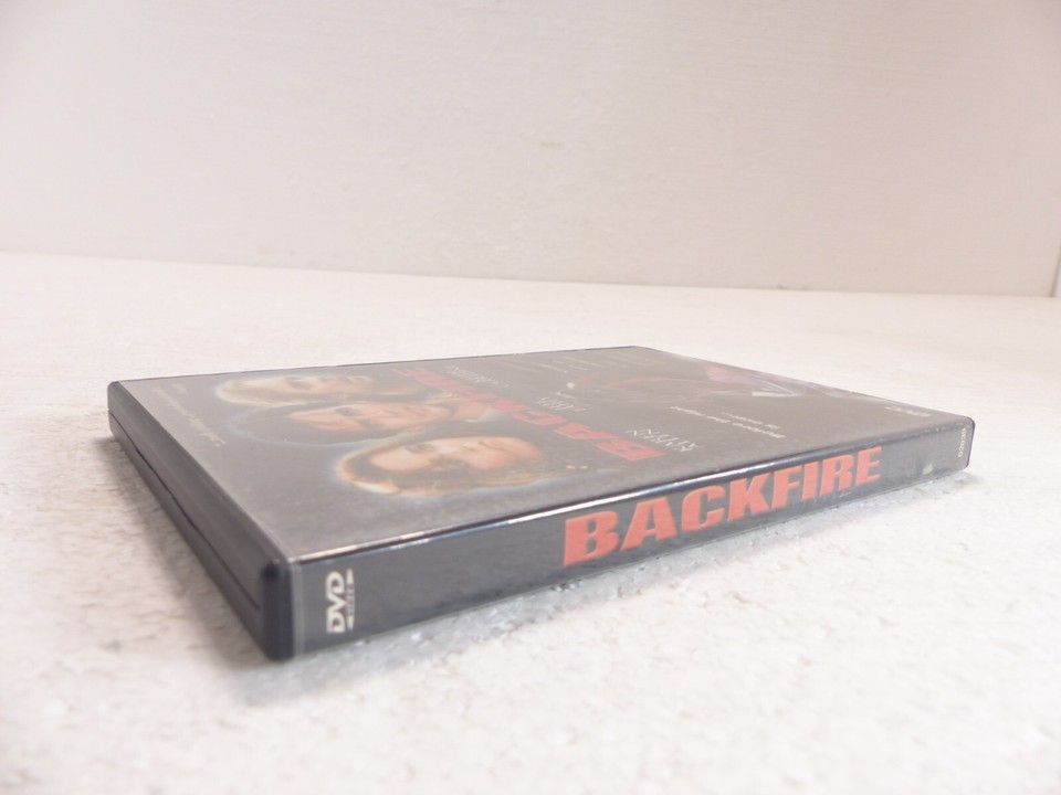 Backfire (DVD, 2001, 1-Disc) 1988 Thriller Mystery Karen Allen Jeff Fahey OOP! | eBay