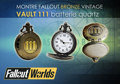 FALLOUT WATCH MONTRE VINTAGE VAULT BOY 111 | NEUF | LIVRAISON GRATUITE ...