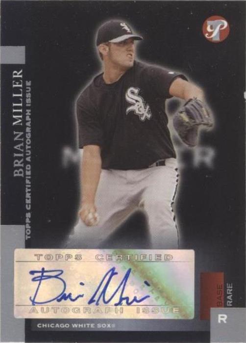 2005 Topps Pristine - Base Rare Brian Miller #202 /100 (AU, RC) for ...