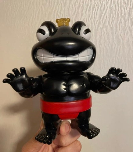 Goccodo X Realhead Sumo Frog Black Red Underwear Sofubi Figure H15cm(5 ...