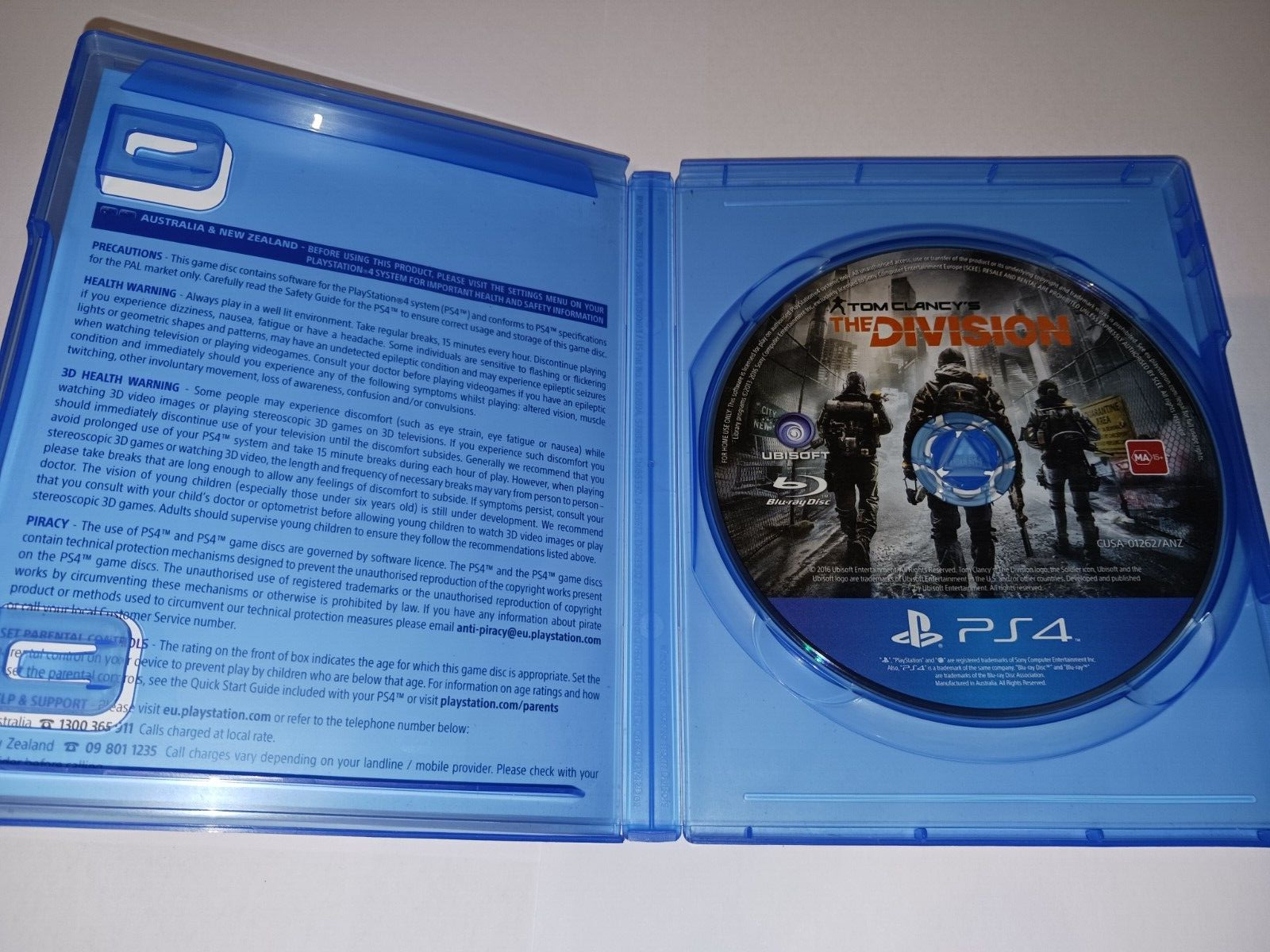 TOM CLANCY'S THE DIVISION (SONY PS4 GAME , MA15+) | eBay Australia