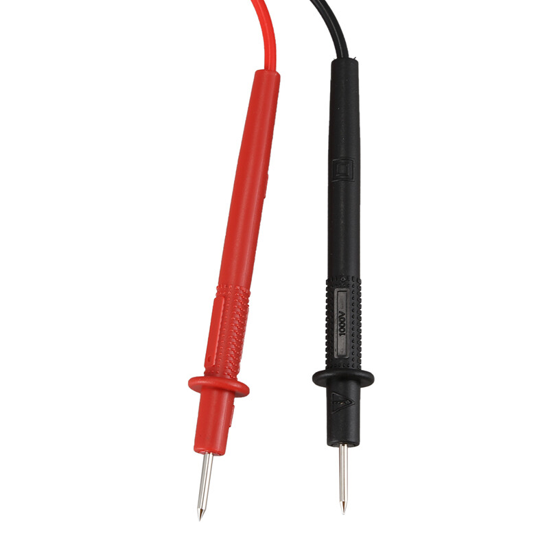28" Multimeter Test Leads, Black and Red, 1 Pair DT | eBay