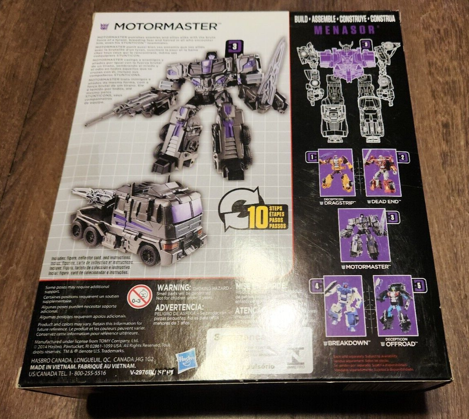 ** Transformers MOTORMASTER (COMBINER WARS) ** NEW!! 885416332262 | eBay