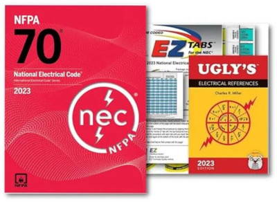 2023 NEC Code Book Paperback + 2023 Ugly'S Electrical Reference(Spiral ...