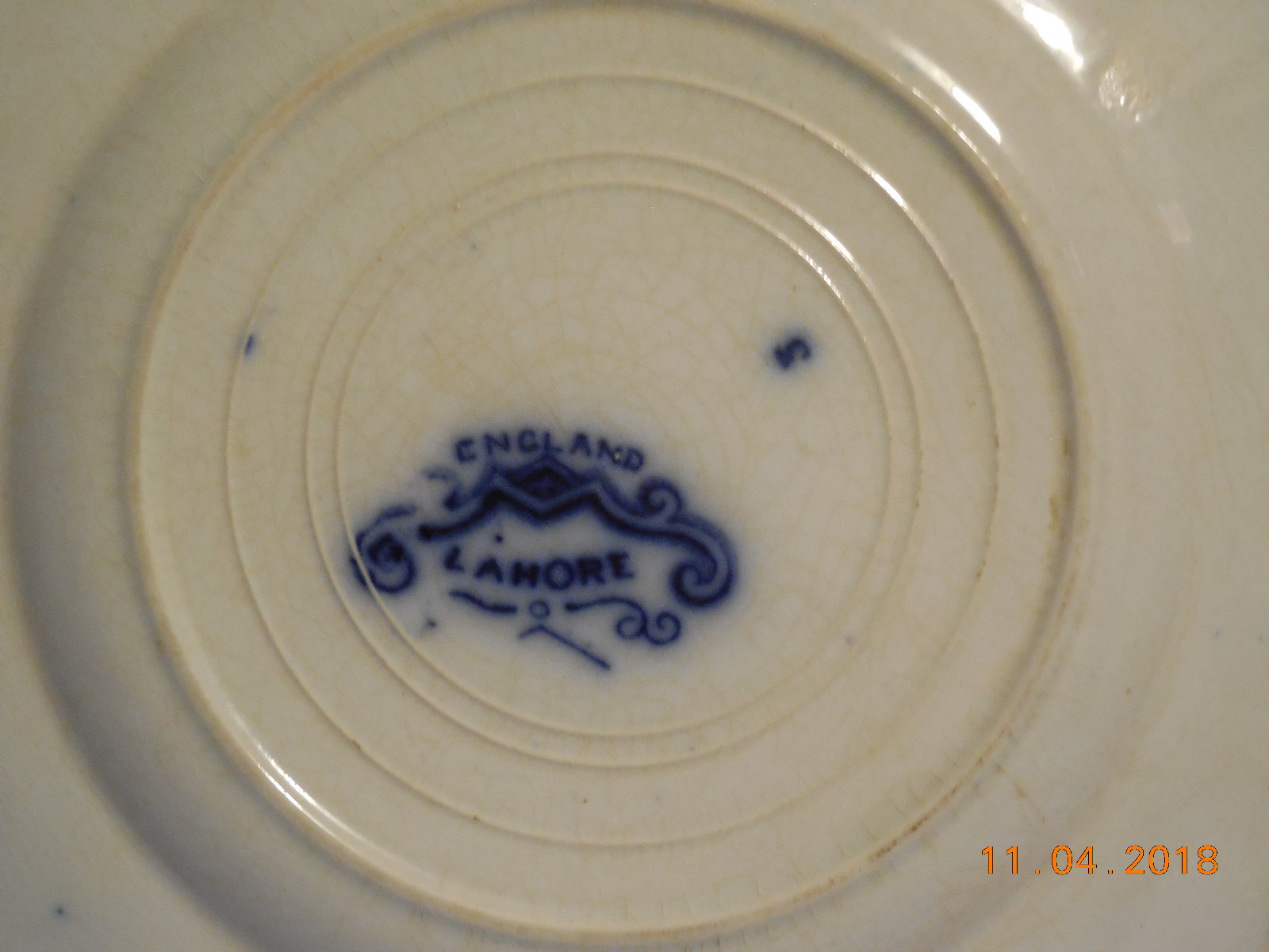 LAHORE FLOW BLUE 7 3/4" PLATE #2 | eBay