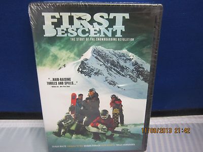 FIRST DESCENT DVD Snowboading revolution New SealedNBO ...