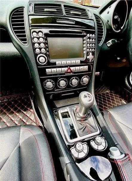 FOR 2005-2011 Mercedes SLK R171 RHD LHD Interior Set Cherry Wood Dash ...