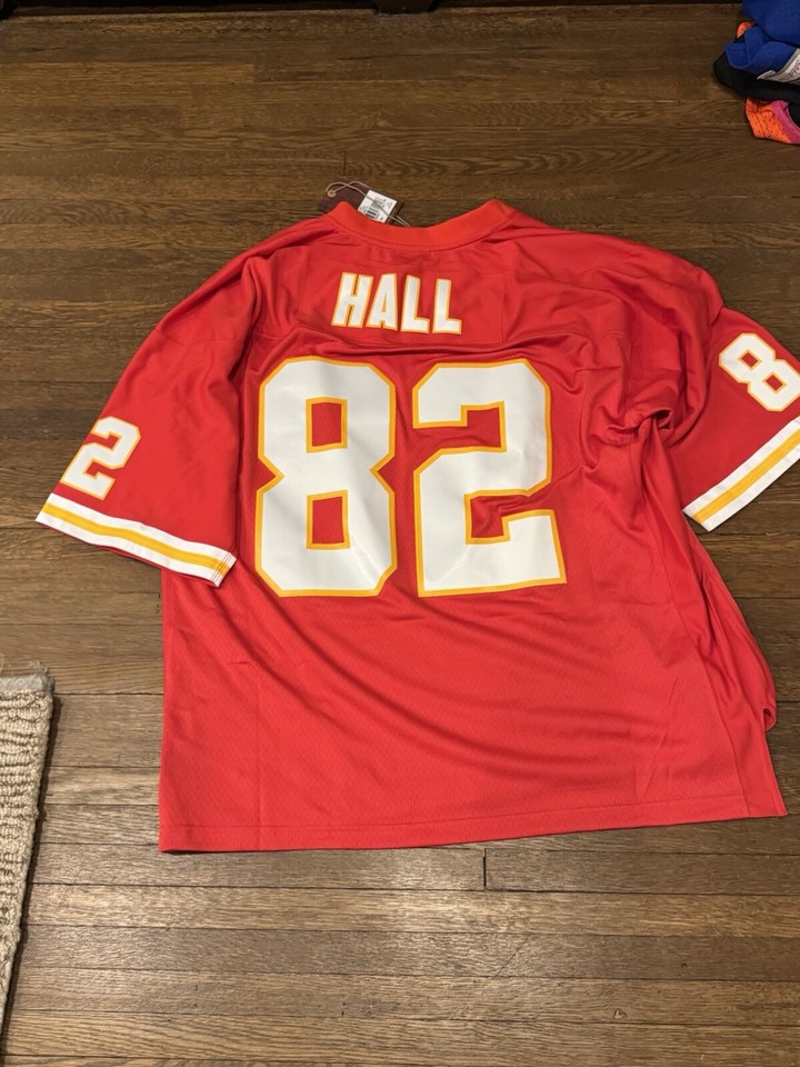 Mitchell & Ness NFL DARK JERSEY CHIEFS 2002 DANTE HALL Med HOME Rare ...