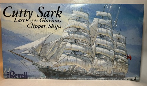 Large Cutty Sark Clipper Ship Model, Revell 85-0325, NEW & SEALED, 1:96 ...
