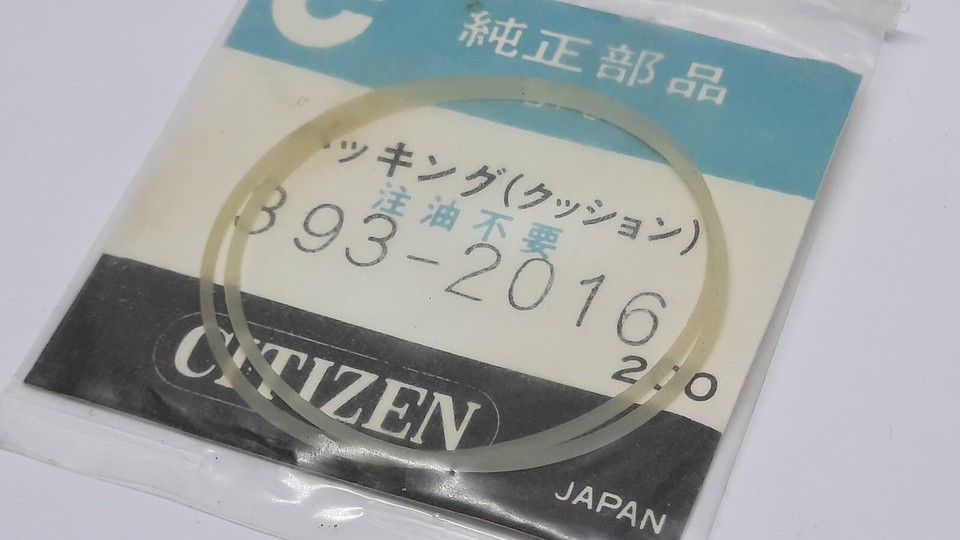 NOS Citizen Crystal Gasket 393-2016 for AUDS2904 Crystal Date 17J | eBay