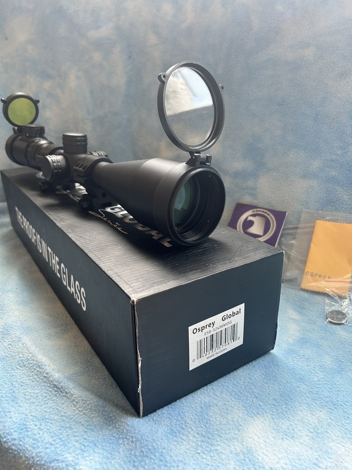 Osprey Scope ES8-32X56MDG Glass Etched Lit Reticle Rifle Hunting Scope ...