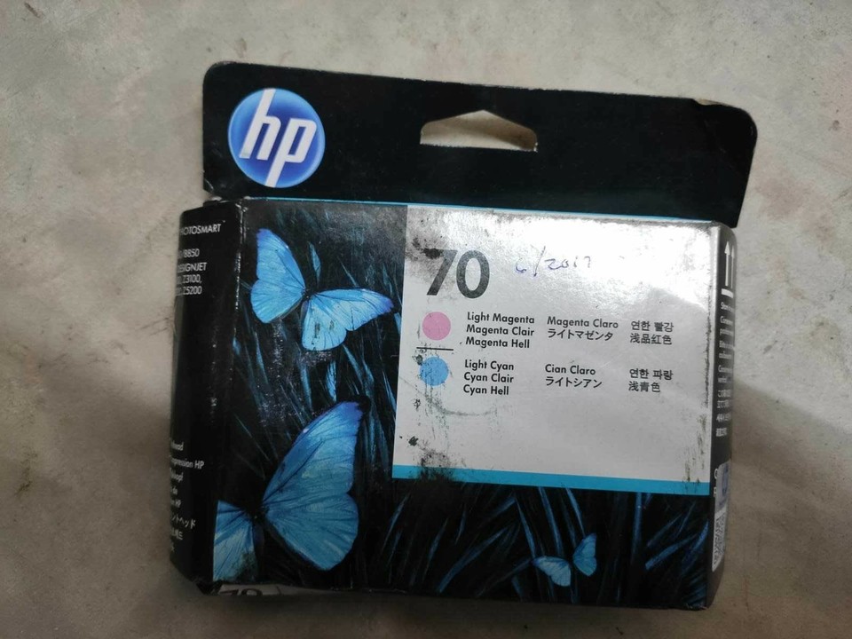 Genuine HP 70 lot of printheads - C9404/C9405/C9406A/C9407A/C9408A ...