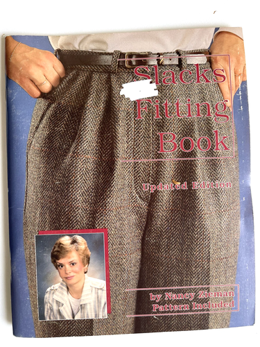 1980's Slacks Fitting Book Pants Pattern by Nancy Zieman Size 34-48 ...