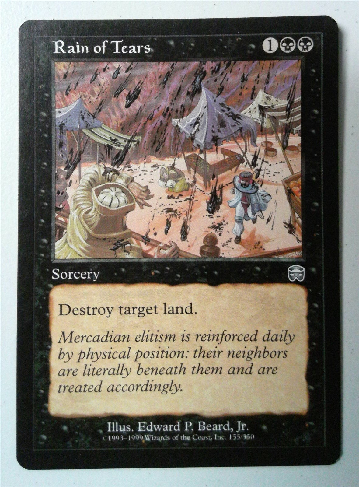 Rain of Tears *Uncommon* Magic MtG x1 Mercadian Masques SP | eBay