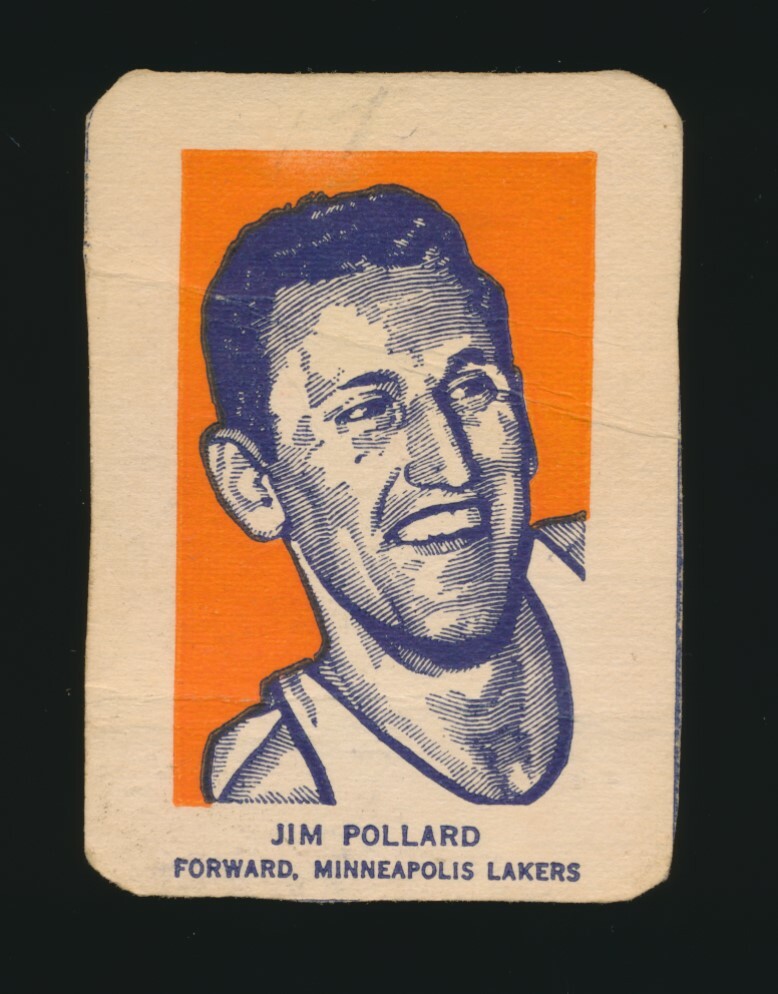 1952 Wheaties CHAMPIONS (Basketball) -JIM POLLARD -Port (Minneapolis ...
