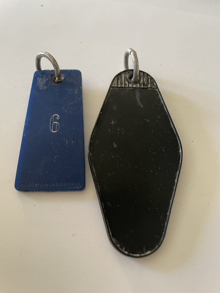 2 Vintage Sussex Motel Seaford Del Room #8 Towne Point Key Fob Hotel ...