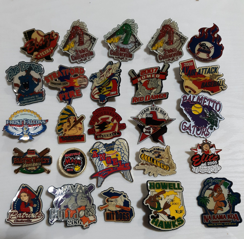 Lot of 25 Softball Baseball Team Enamel Trading Pins #4 B18 | eBay