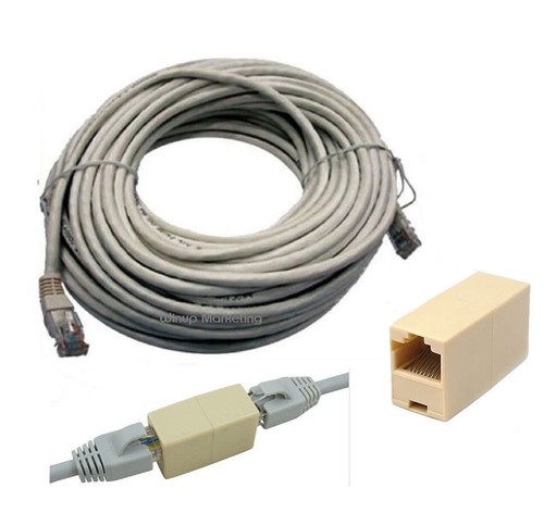 Ethernet Cable for Swann LAN Cat5 cable 18m with Extender Connector ...