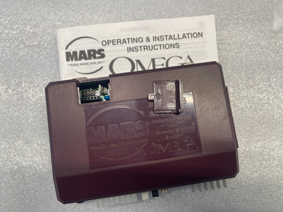 Omega MARS-32 MARS-33 Brain Module MARS-33+ Only Remote Start Alarm ...