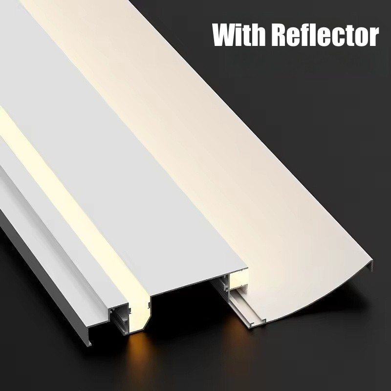 10 x LED Channel Aluminum Spotless LED Diffuser Channel Drywall Ceiling ...