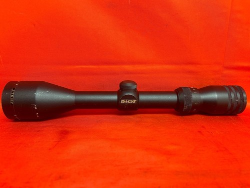 Simmons 44 Mag Rifle Scope Model M1044 Wide Angle 3-10X44 Truplex Re ...