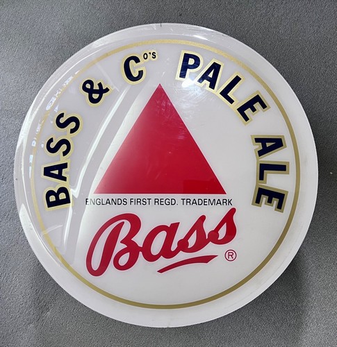 BASS PALE ALE PLASTIC ROUND SIGN MEASURING 18” IN DIAMETER | eBay