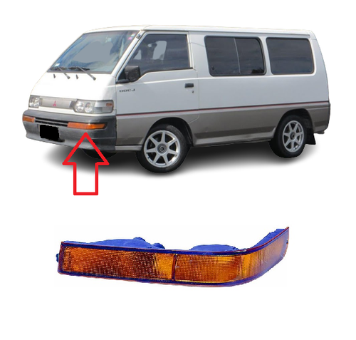 NEW FOR MITSUBISHI L300 1994-2000 FRONT BUMPER SIDE ORANGE INDICATOR ...