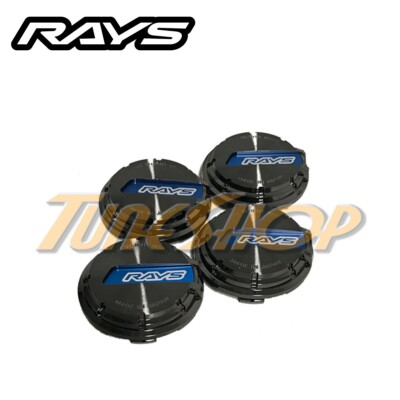 RAYS GRAMLIGHTS GL WHEEL RIM CENTER CAP BLUE BLACK 57CR 57DR 57G 57D ...