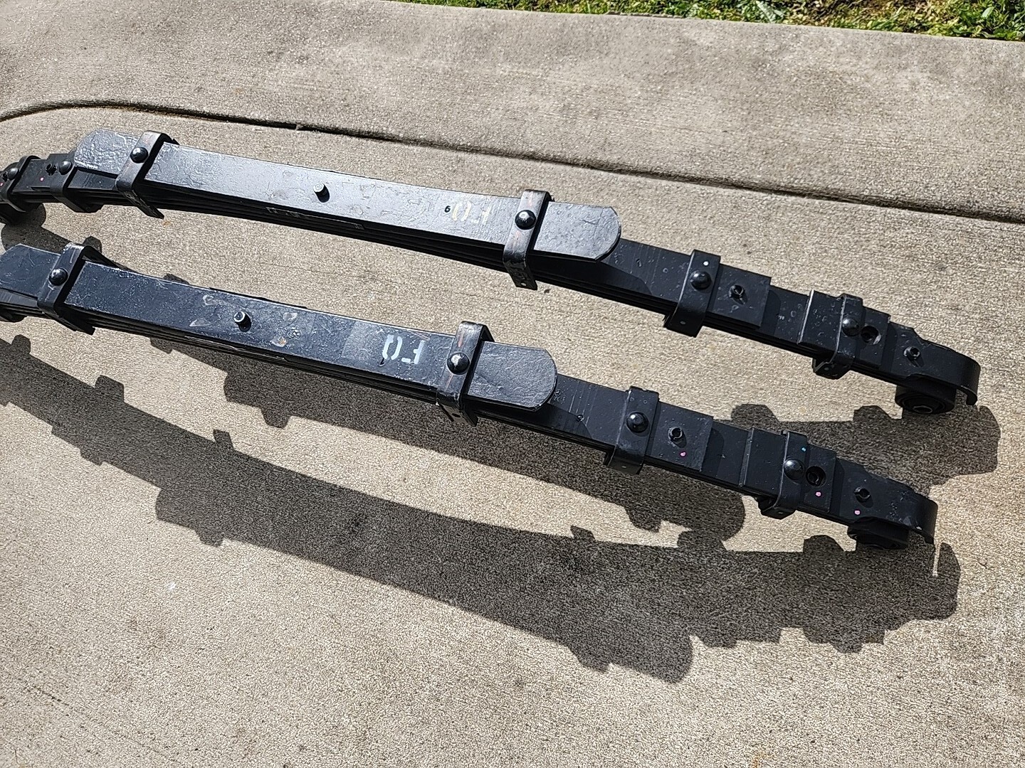 Toyota Tacoma TRD Off-Road rear leaf springs Set Right & Left OEM 2005 ...