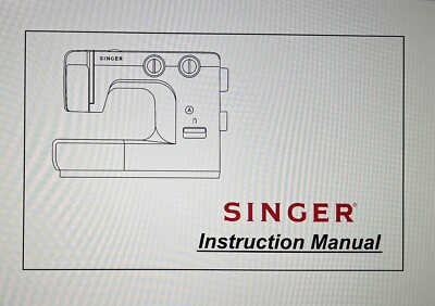 Large Deluxe-Edition Instructions Manual Singer 1120 Sewing Machine | eBay