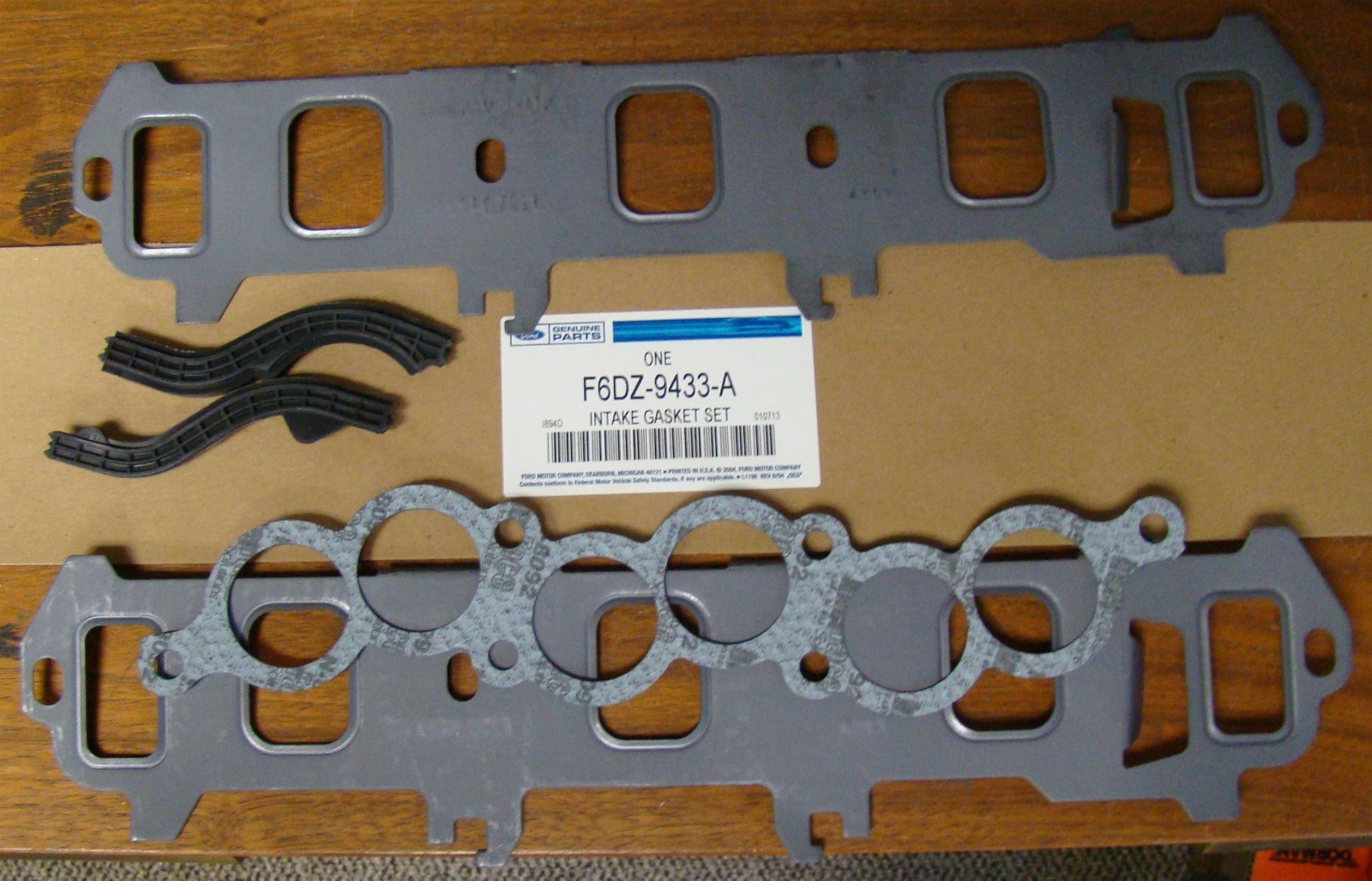 FORD GENUINE PARTS F6DZ-9433-A INTAKE GASKET SET OEM NOS | eBay