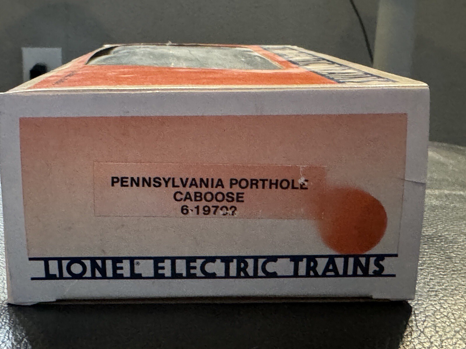 LIONEL ELECTRIC TRAINS PENNSYLVANIA PORTHOLE CABOOSE 6--19702 | eBay