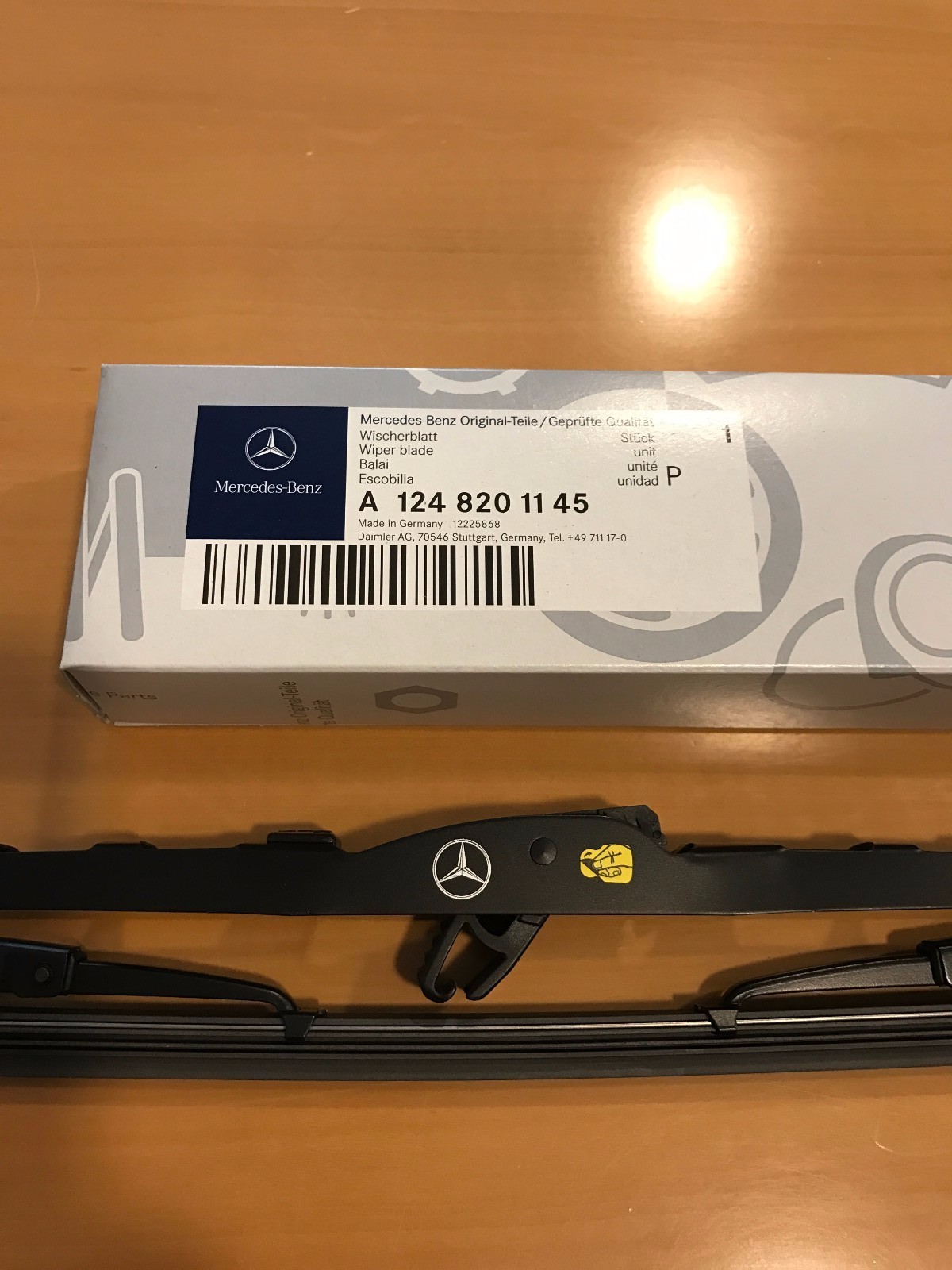 Original Mercedes Scheibenwischer Wischerblatt E-Klasse W124 S124 A124 ...