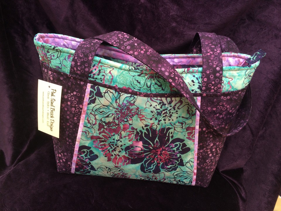 Brentwood Bag Pattern by Pink Sand Beach Designs PSB106 ~ Purse Tote ...