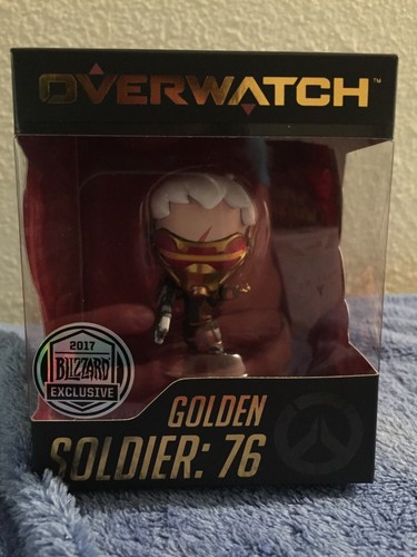 SDCC 2017 Blizzard Exclusive: Overwatch Cute But Deadly- Golden Soldier ...