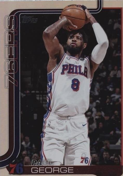 2025-26 Topps - Paul George #23 Rainbow Foilboard for sale online | eBay